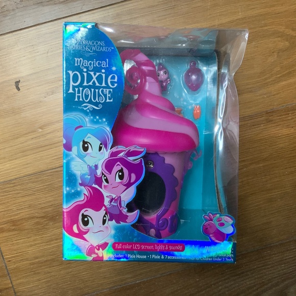 Of Dragons Fairies and Wizards | Toys | Of Dragons Fairies Wizards Magical Pixie House Pink ...
